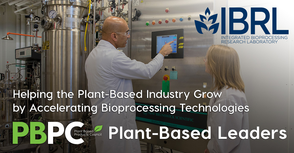Plant-Based Leaders | Integrated Bioprocessing Research Laboratory